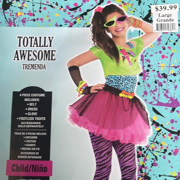 Amscan | Costumes | Totally Awesome Kids Costume New | Poshmark
